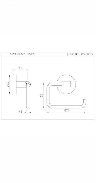 Toilet Roll Holder | Model : ACN-ACR-1151N