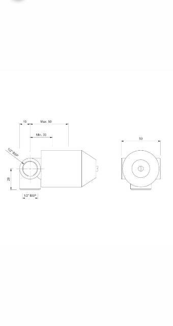 Concealed Body For Single Lever Deusch Mixer | Model : ALD-CHR-229