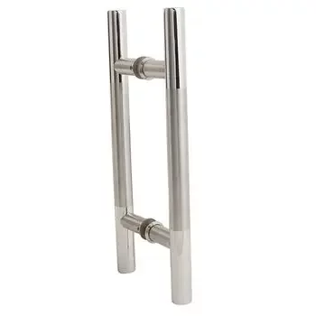IPSA GLASS PULL HANDLE GP121 22X300 STAINLESS STEEL PAIR IPSA Model: 15616