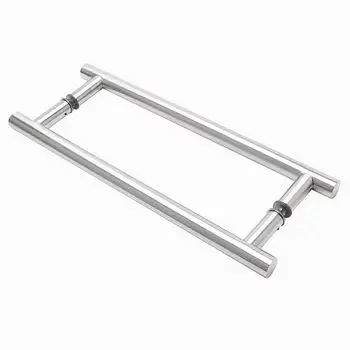 IPSA GLASS PULL HANDLE GP121 22X300 STAINLESS STEEL PAIR IPSA Model: 15616