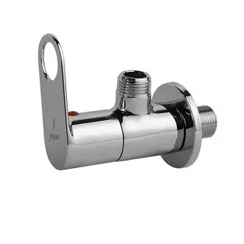 JAQUAR ANGULAR STOP COCK WITH WALL FLANGE ORP-CHR-10053PM JAQUAR FAUCET | Model: ORP-CHR-10053PM