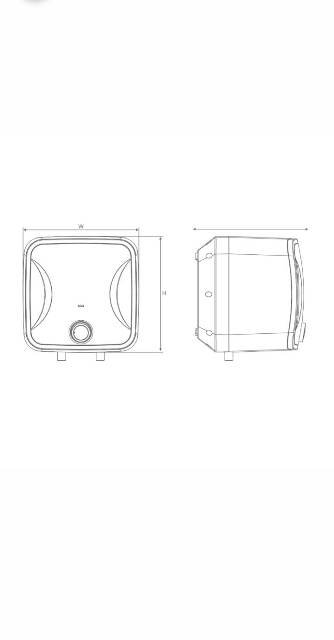 ERICA MANUAL 25 LTR | Model : ERM-WHT-V025